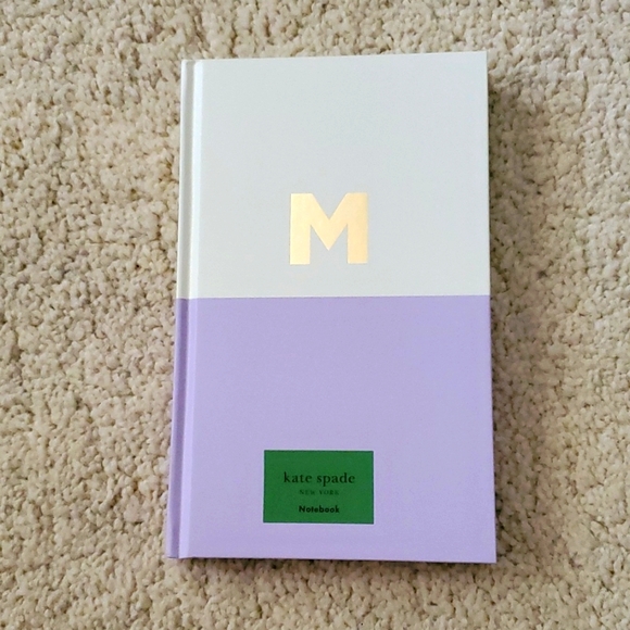 kate spade | Office | Nwt Kate Spade New York Monogram M Notebook ...